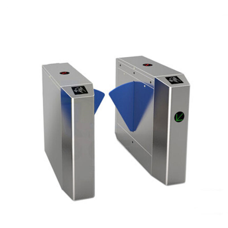 Automation gate barrier flap turnstile with uhf rfid reader ...